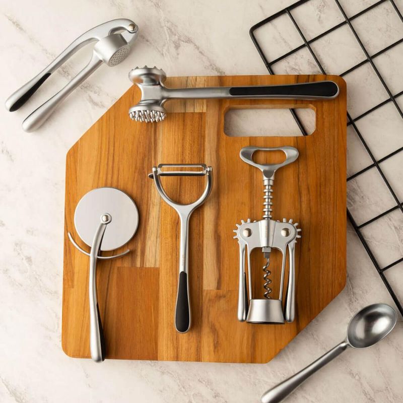 Descascador de Alimentos Manual em Aço Inoxidável Wolff Chef Pro com ...