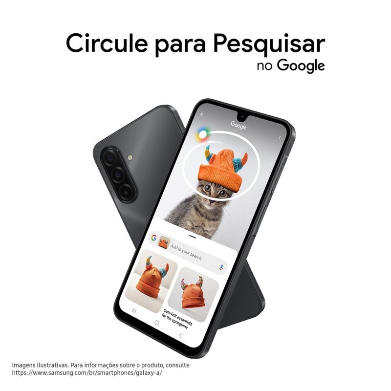 "Celular Samsung Galaxy A17 4G Tela 6.7"" 128GB Super AMOLED Câmera ...