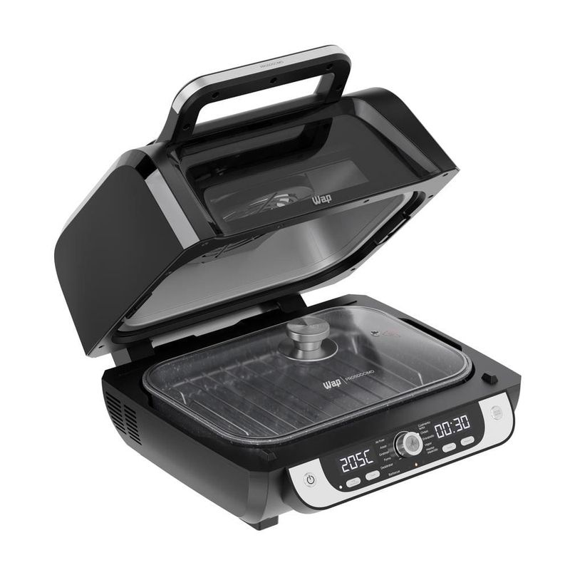 Fritadeira Air Fryer WAP Barbecue Digital 1700W 12 Funções Painel LED ...