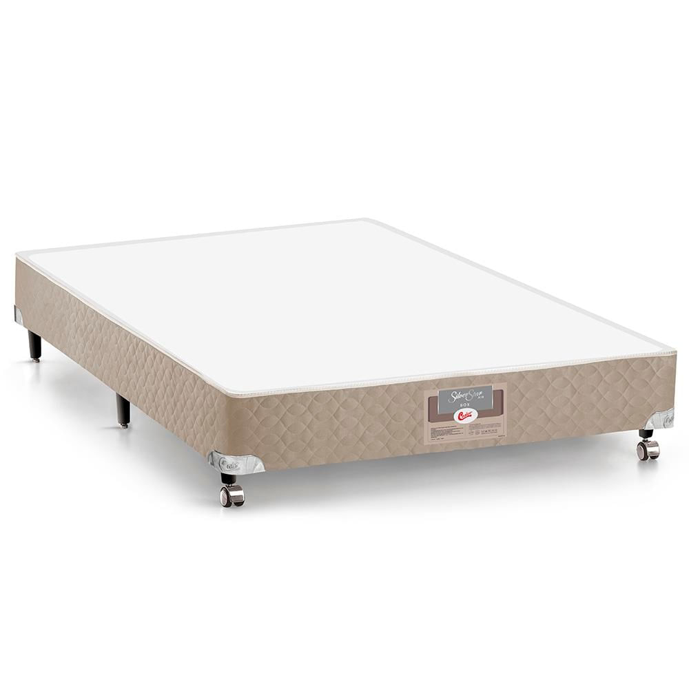 Base Box para Colchão Casal Castor Silver Star 27x128x188 cm – Branco ...
