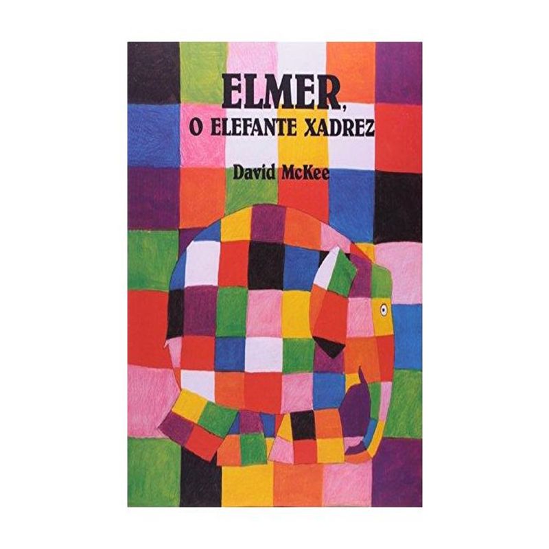 Livro Elmer, o elefante xadrez - Shopping do Sicredi