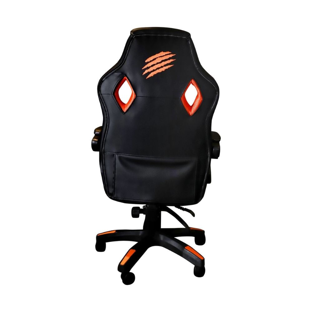 Cadeira Gamer Gc100 - 120Kg Preto/Laranja - Shopping do Sicredi