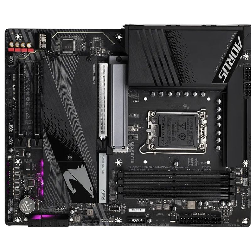 Placa Mae Gigabyte Z790 Aorus Elite AX Intel LGA1700 ATX DDR5 ... Placa Mae Gigabyte Z790 Aorus Elite AX Intel LGA1700 ATX DDR5 ...