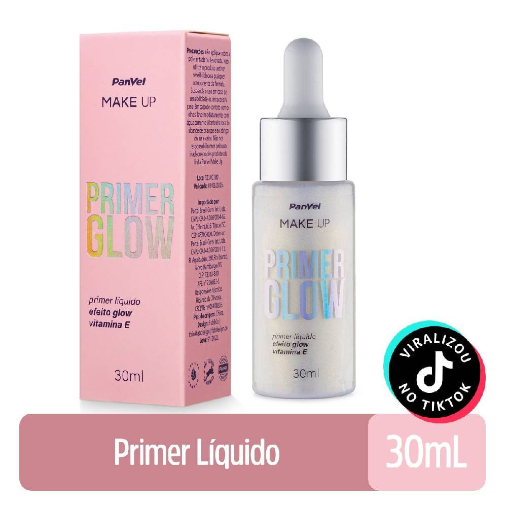 Primer Glow Panvel Make Up - Shopping do Sicredi