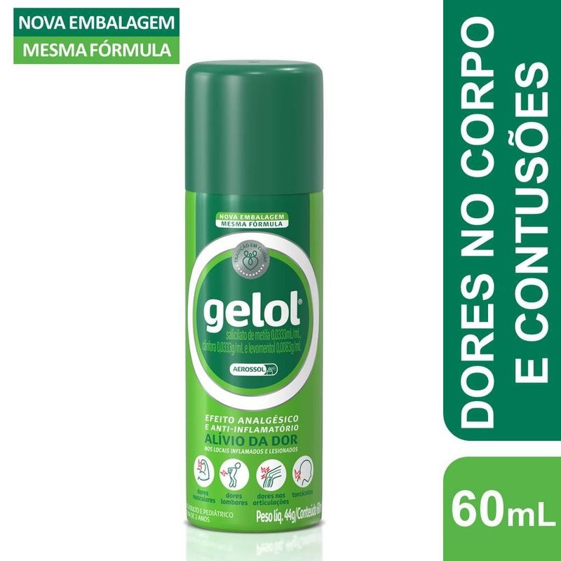 Gelol Aerosol 60ml Shopping Do Sicredi