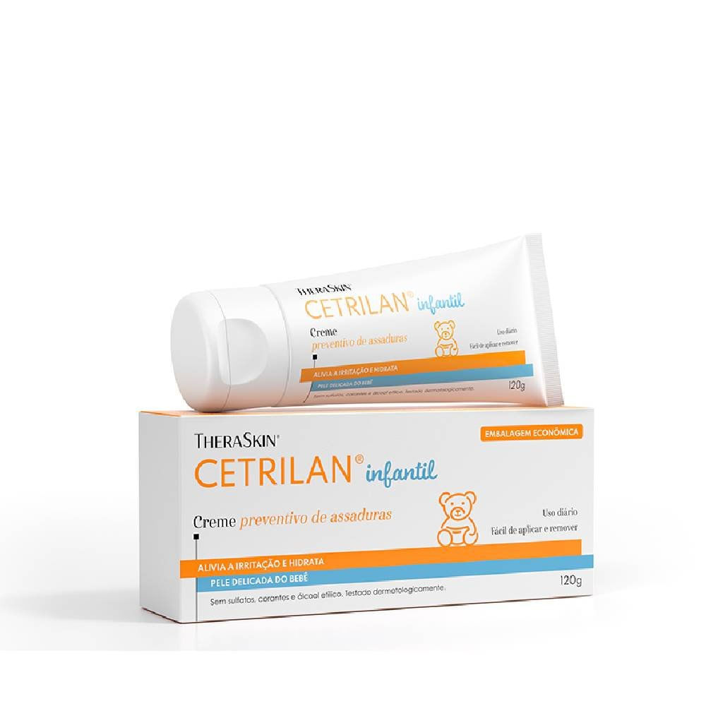 Creme Preventivo De Assaduras Cetrilan 120g - Shopping do Sicredi