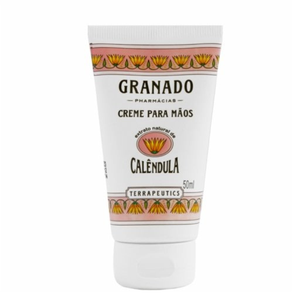 Creme Para Mãos Granado Terrapeutics Calêndula 50ml - Shopping do Sicredi