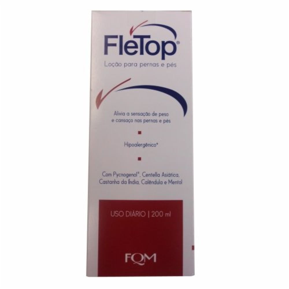 Loção Para Pernas E Pés Fletop 200 Ml - Shopping do Sicredi