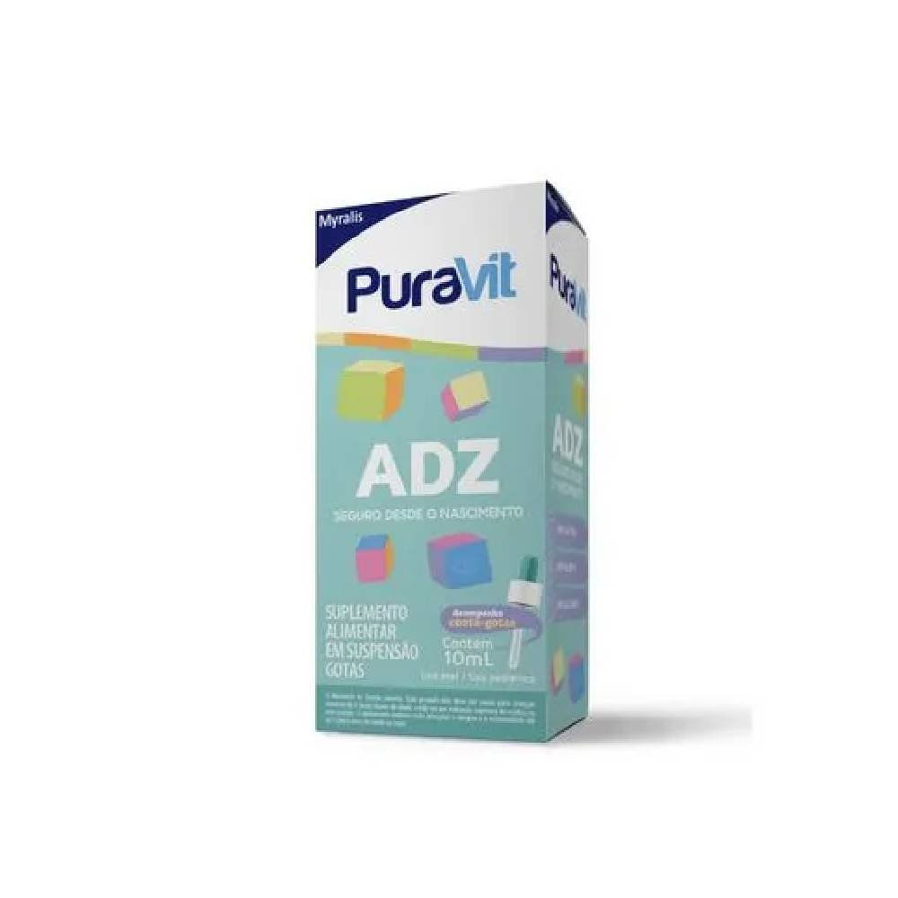 Suplemento Vitaminico Puravit Adz 10ml - Shopping do Sicredi