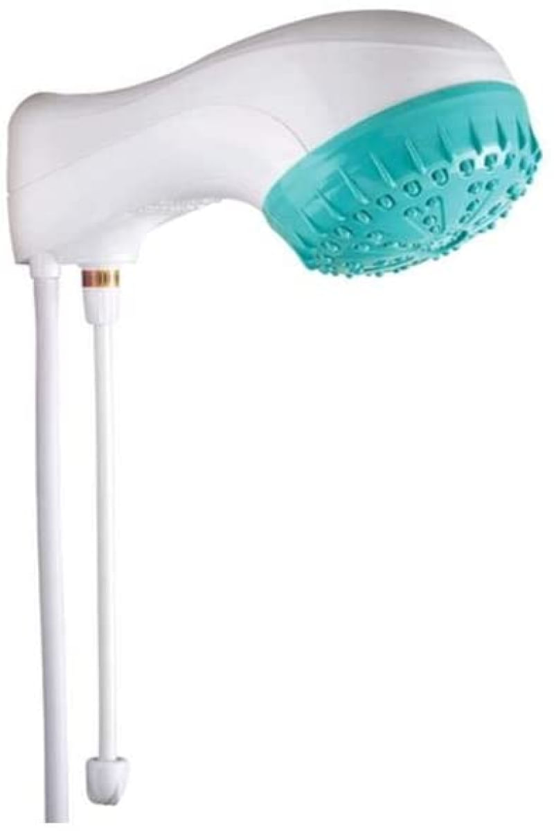 Ducha Eletrônica Tramontina 6500W Branca e Verde 220V - Shopping do Sicredi