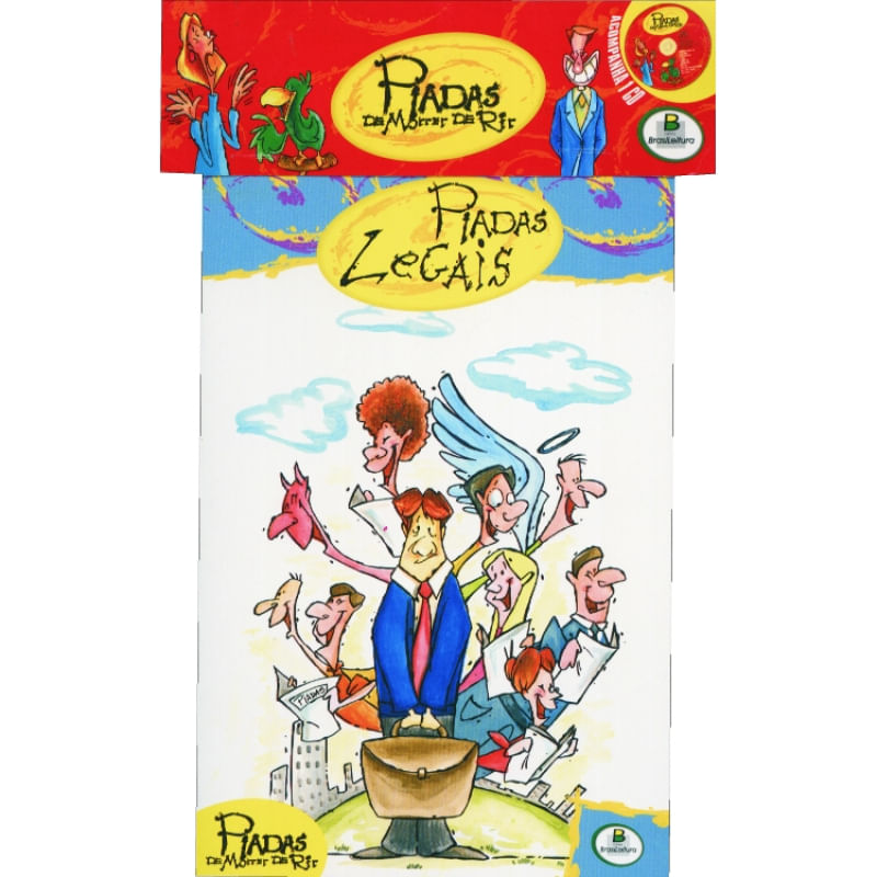 EMBALAGEM ECONÔMICA - PIADAS DE MORRER DE RIR - 10 LIVROS - Shopping do ...