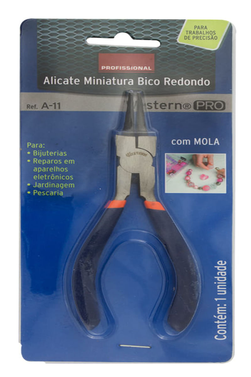 Alicate Mini Bico Redon 12Cm - Shopping do Sicredi
