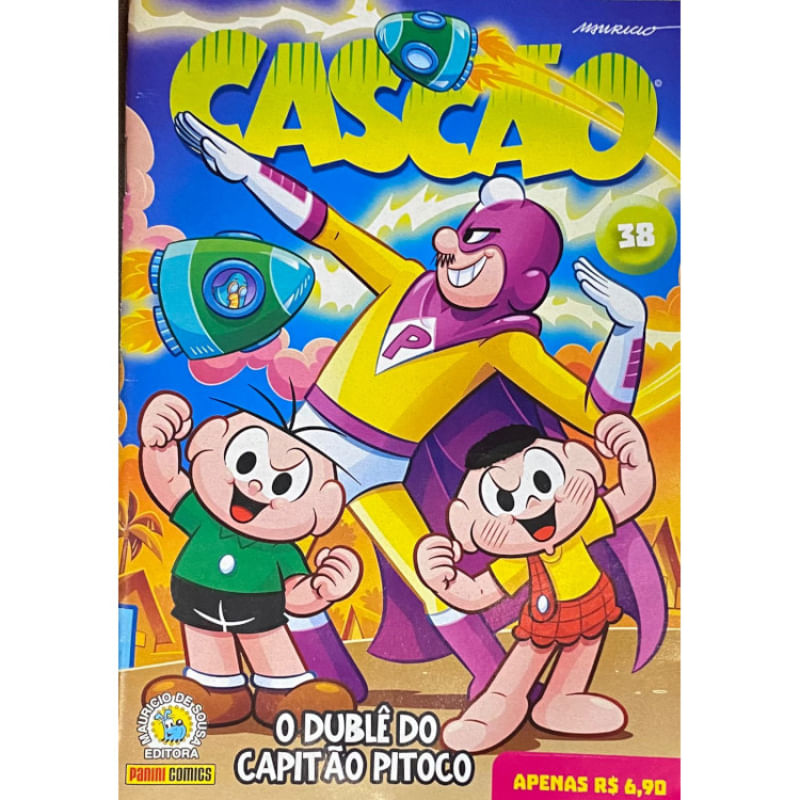 GIBI - CASCÃO - ED 38 - O DUBLÊ DO CAPITÃO PITOCO - Shopping do Sicredi