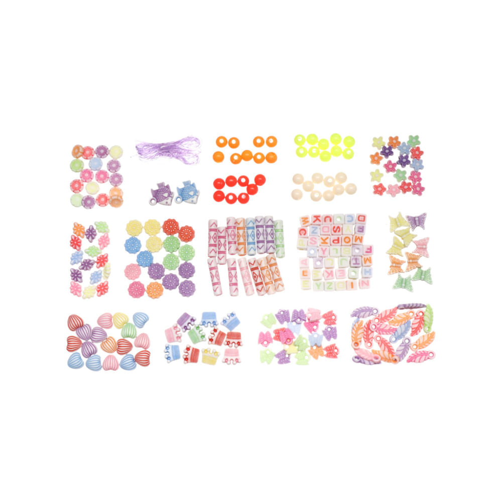 Kit Cria Biju Colar E Pulseira - Shopping do Sicredi