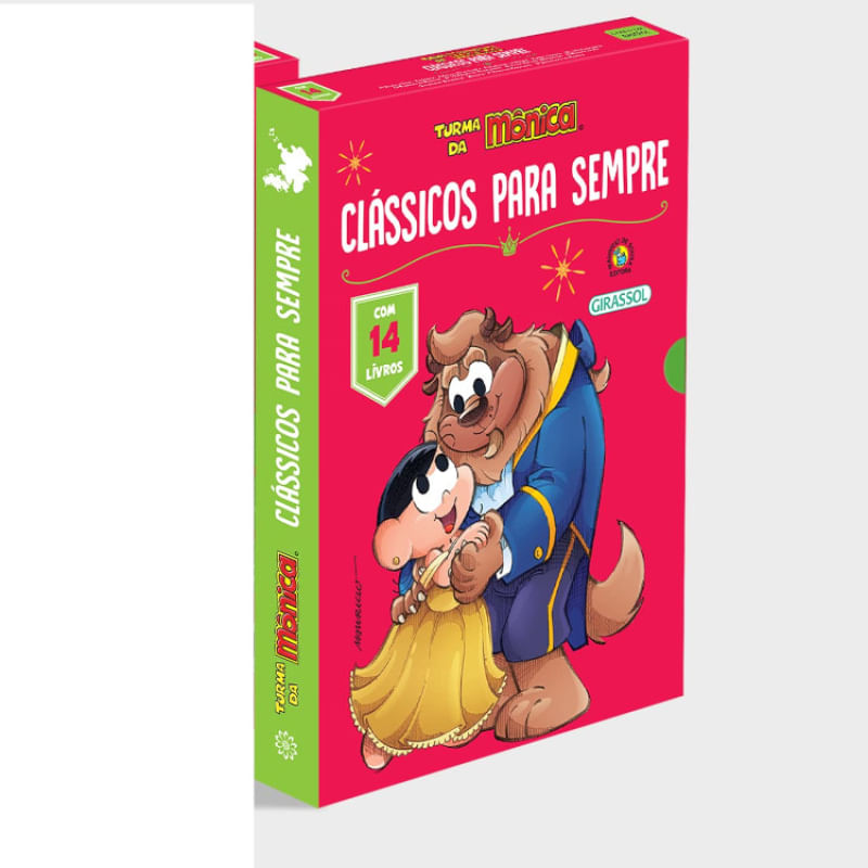 BOX - TURMA DA MÔNICA - CLÁSSICOS PARA SEMPRE - Shopping do Sicredi