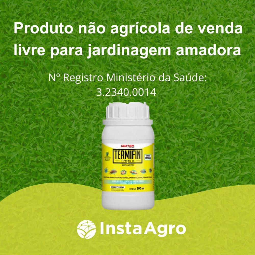 Inseticida Termifin Fipronil Ce Multi-insetos Dexter - 200ml - Shopping ...