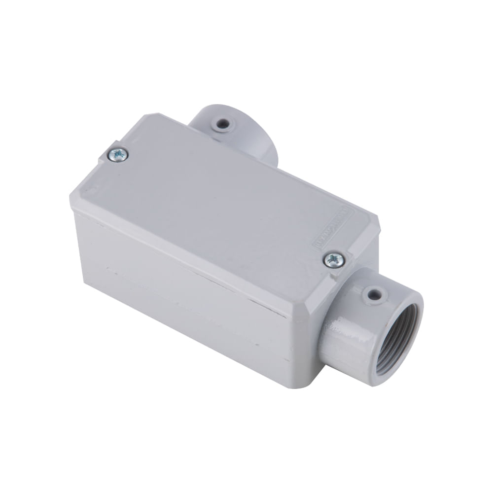 Condulete Fixo Ovalado 3/4 Tipo LL Tramontina com Rosca e Tampa com ...