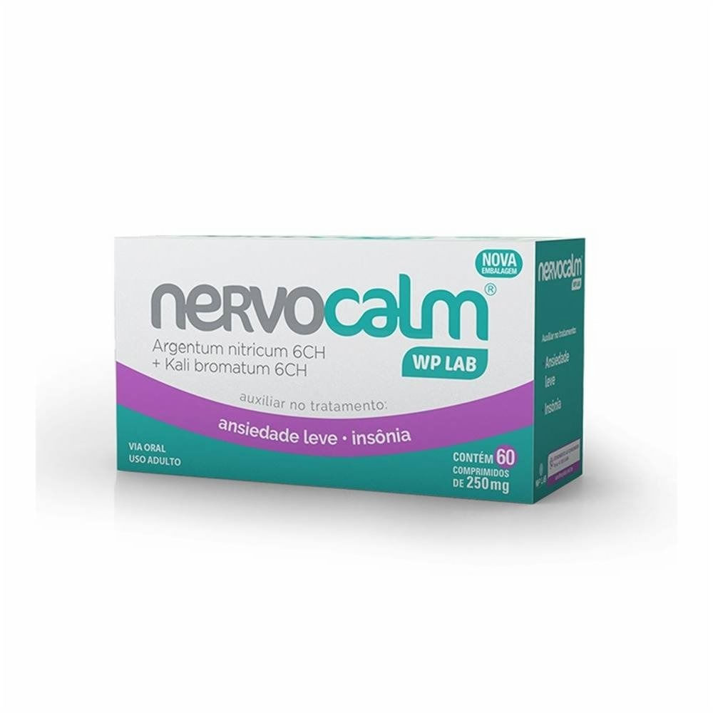 Nervocalm 250mg 60 Comprimidos - Shopping do Sicredi