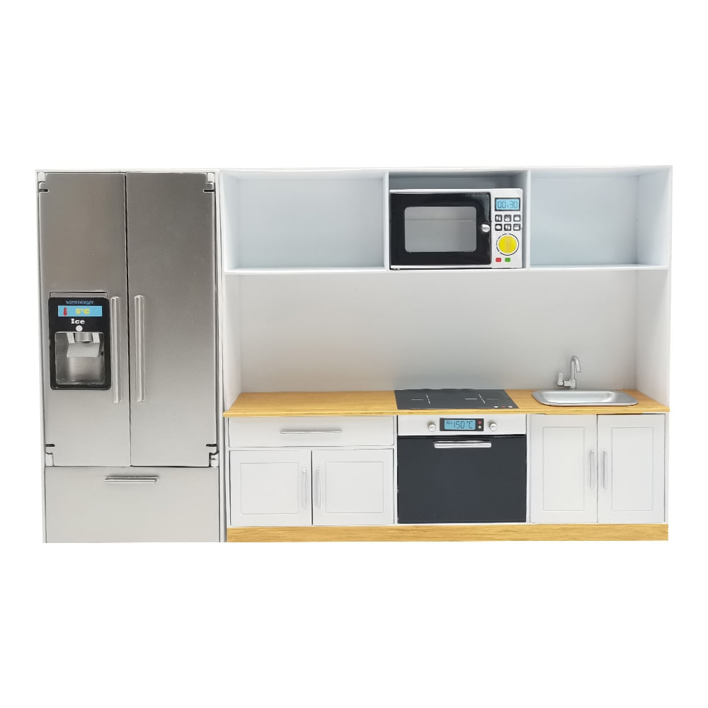 Cozinha em Miniatura Mini World Playset Cozinha Multikids - BR1774 ...