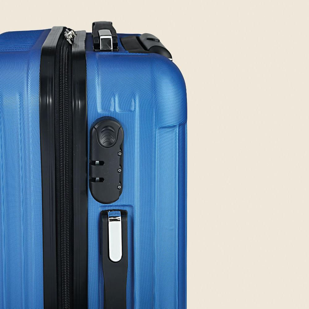 Mala Colors Bordo Azul - ACASA - Shopping do Sicredi