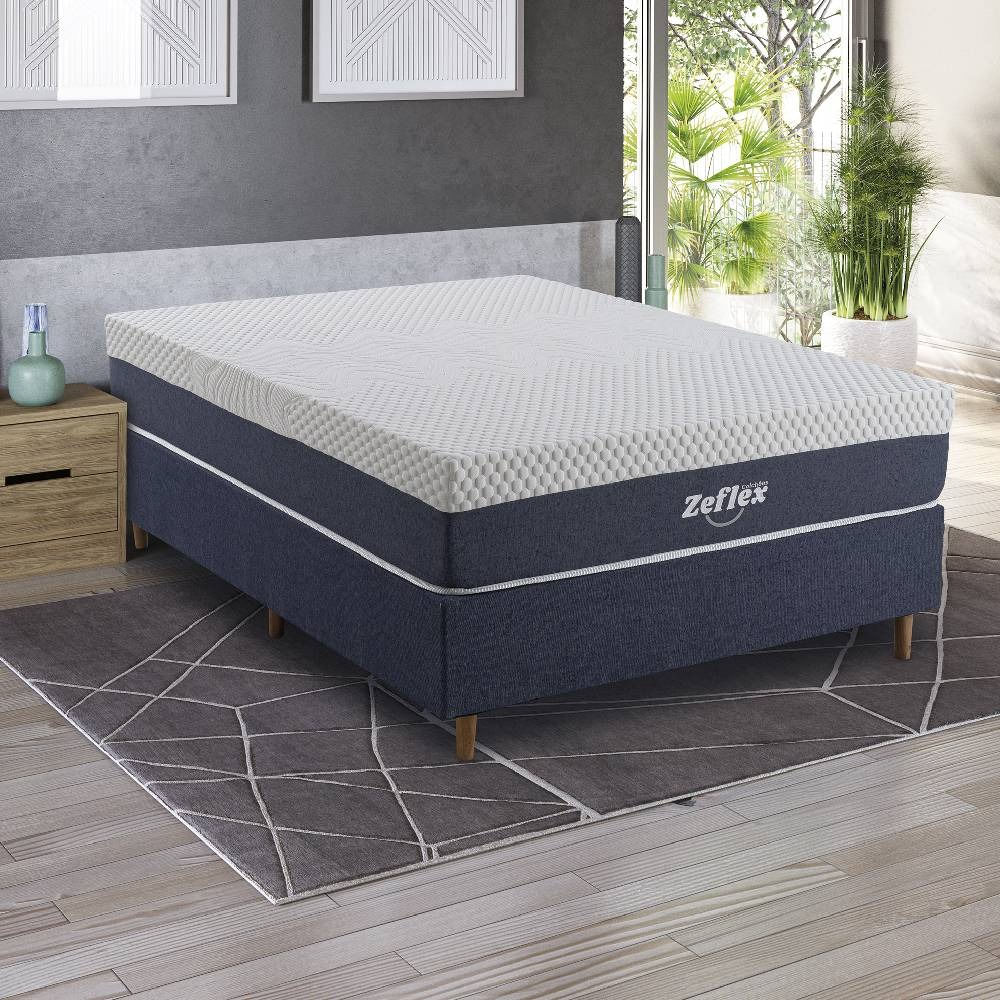 Colchão Casal CMP136 Zeflex Kappesberg 138x188 - Shopping do Sicredi