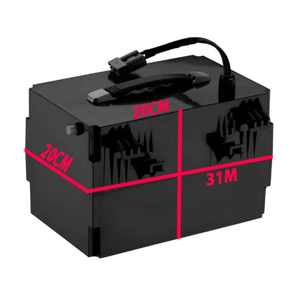 Caixa Case Baterias Cadeira de Roda D900 D1000 Dellamed - Shopping do ...