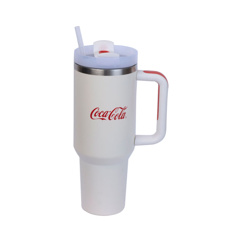 Copo Térmico com Alça Coca-Cola 1,2 Litros - Prático e Estiloso ...