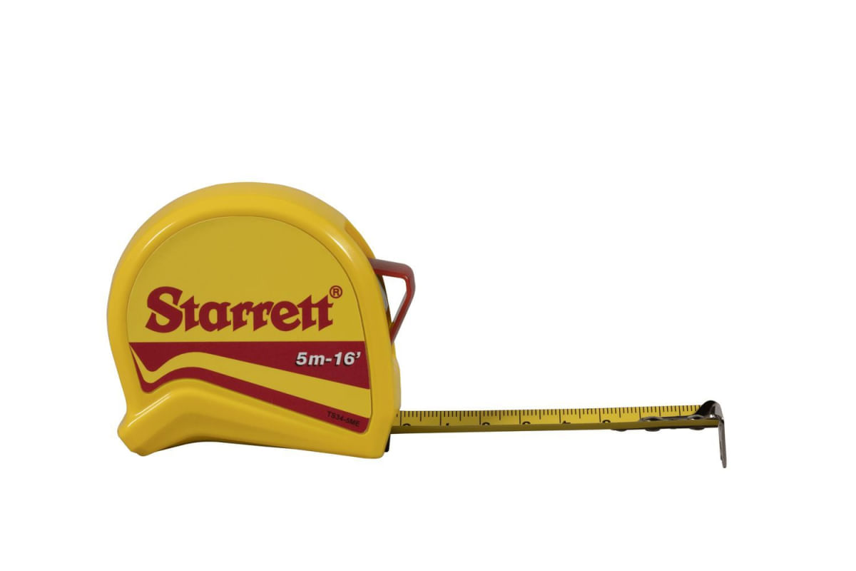 Trena de Bolso 5 Metros C/ Blister Linha Milímetros e Polegadas KTS34 ...