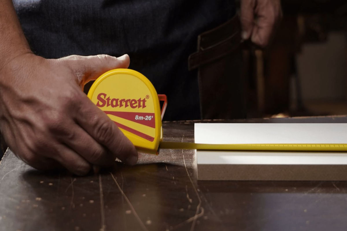 Trena de Bolso 8 Metros C/ Blister Linha Milímetros e Polegadas KTS1 ...